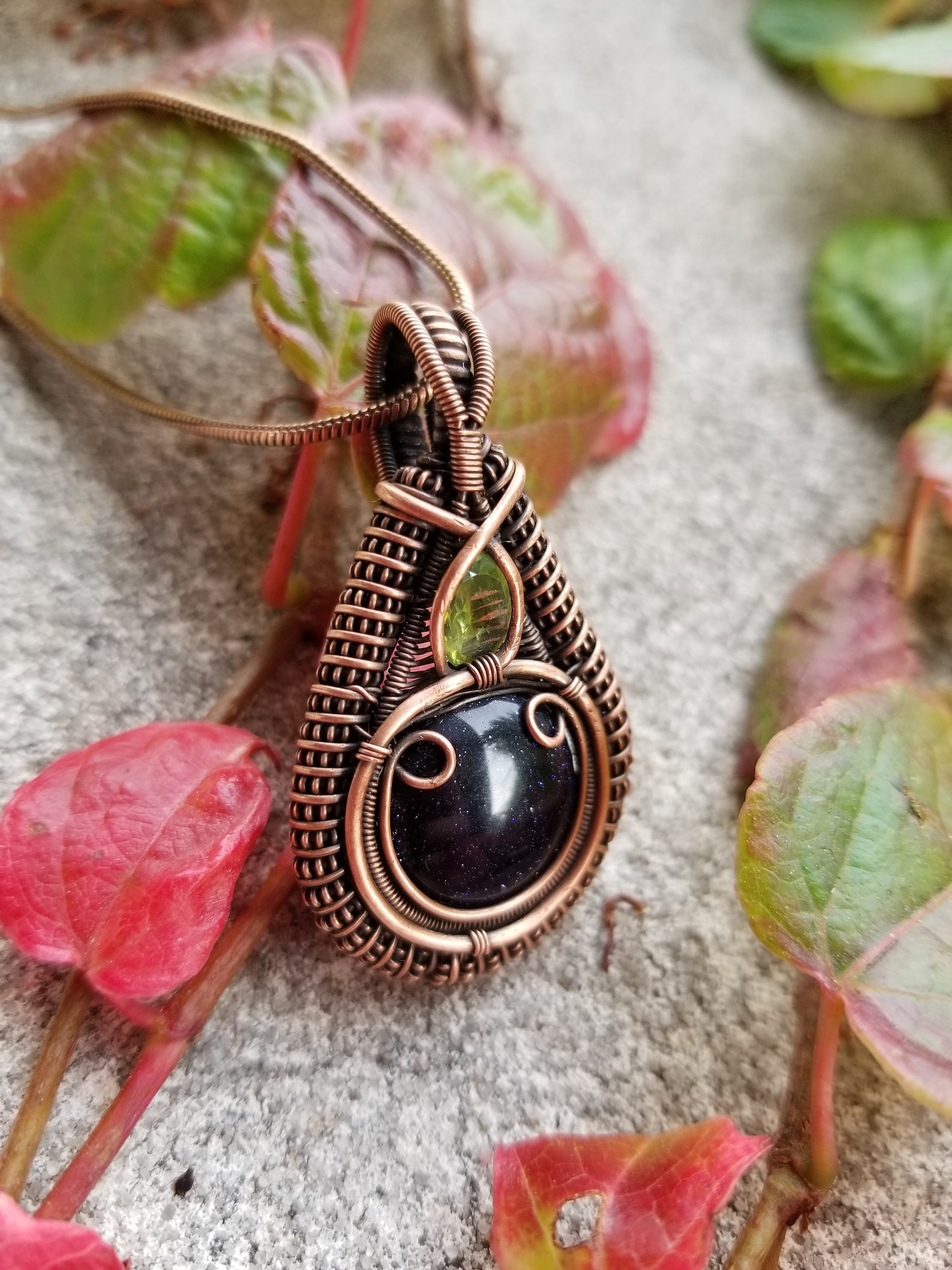 Heady Wire Wrap Pendant Tutorial - Etsy India