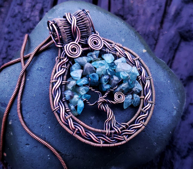 Tree of Life Wire Wrap Tutorial | How to Make A Beaded Wire Tree of ...