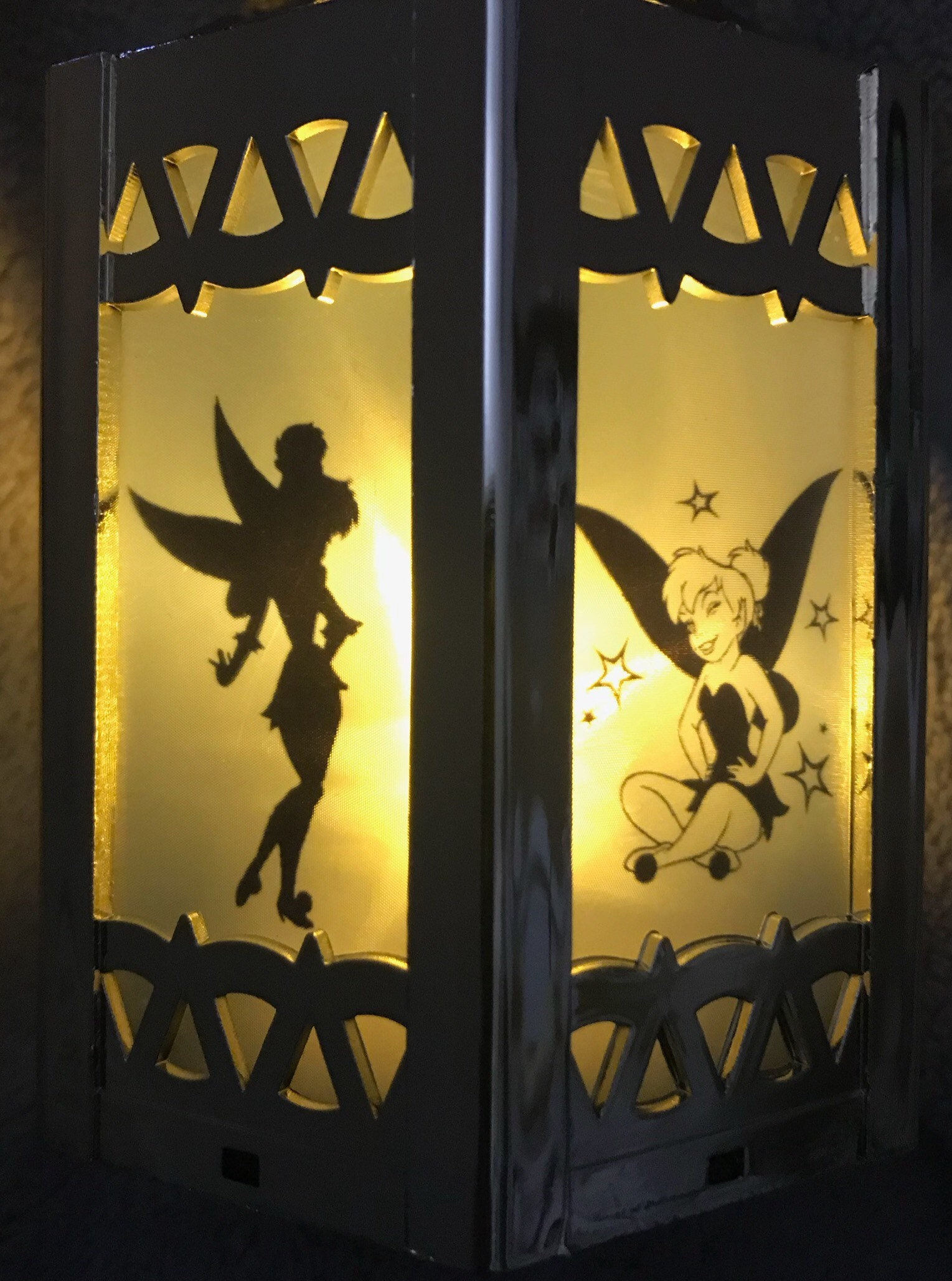 Tinkerbell Inspired Battery-operated Plastic Mini Lantern - Etsy