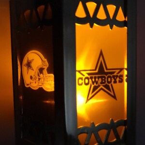 Dallas Cowboys Inspired Battery-operated Plastic Mini Lanterns - Etsy