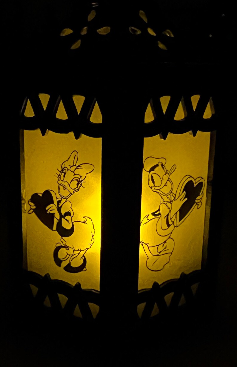 Valentine's Donald and Daisy Duck Battery-operated - Etsy