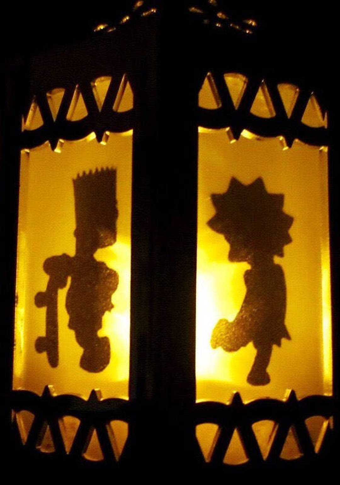 The Simpsons Inspired Battery-operated Plastic Mini Lantern - Etsy