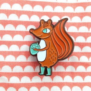 Squirrel Girl Enamel Pin - Etsy Canada
