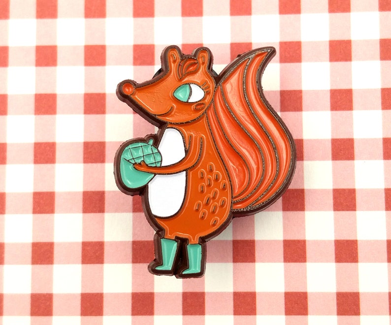 Squirrel Girl Enamel Pin - Etsy Canada