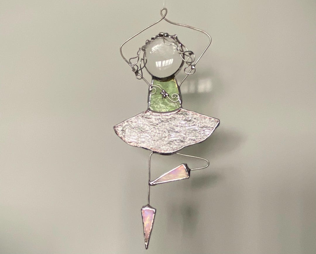 Butterfly Ballerina, Stained Glass Dancer - Etsy