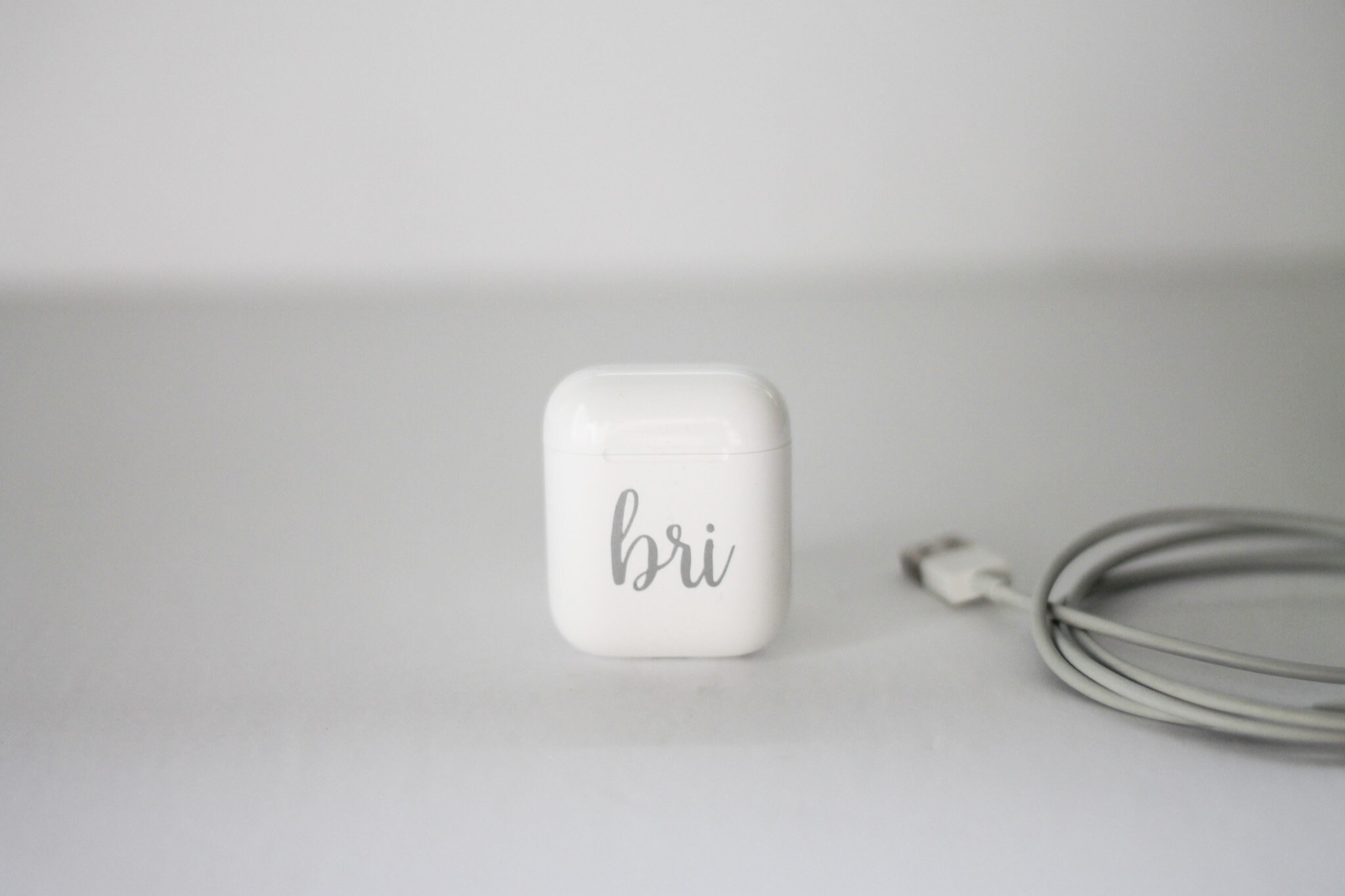 Personalized Phone Charger/airpod Case/monogrammed iPhone Charger ...