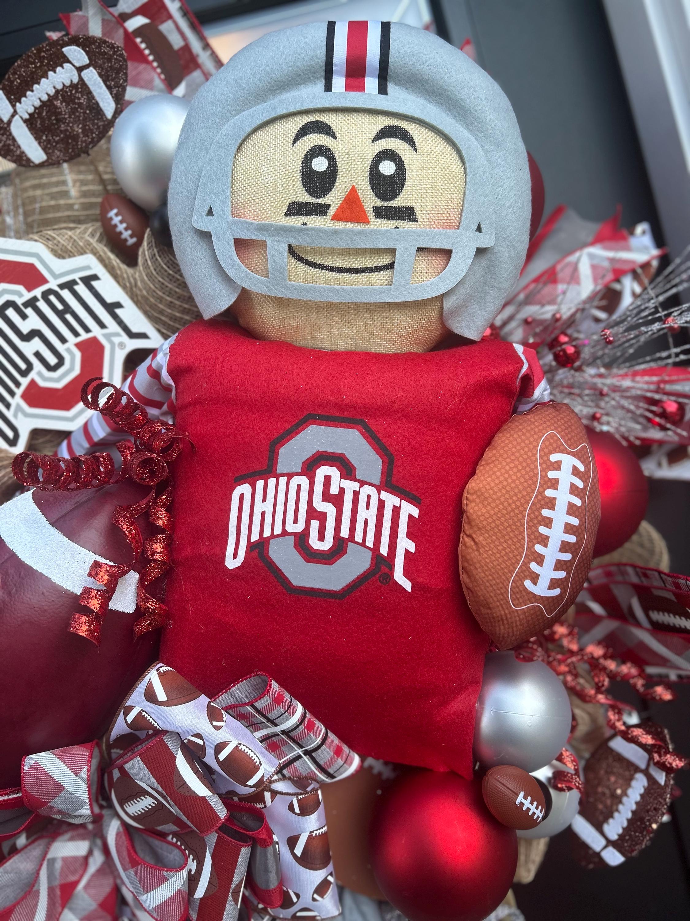 Ohio State Wreath, Ohio State Buckeyes Wreath, Ohio State Buckeyes ...
