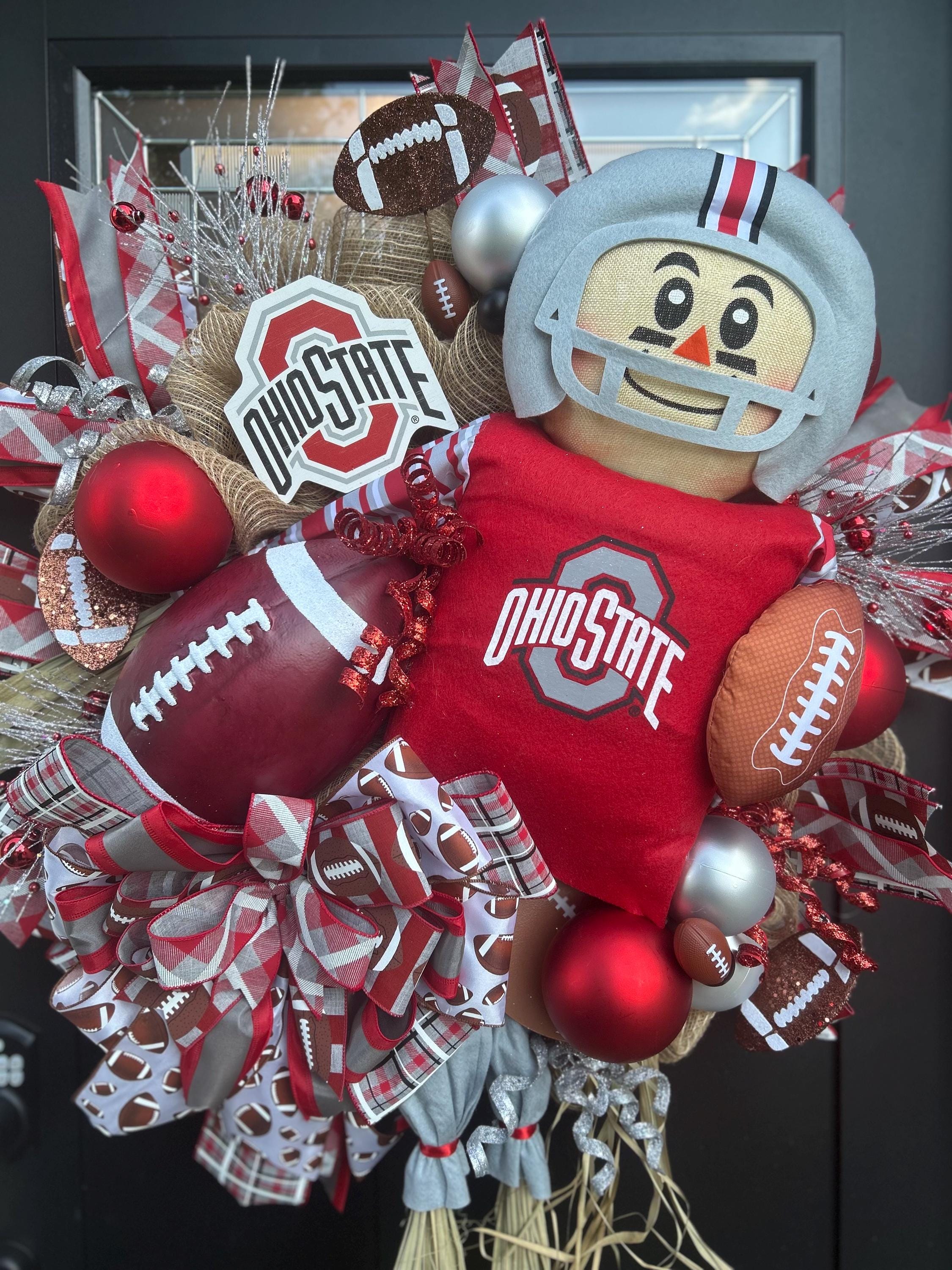 Ohio State Wreath, Ohio State Buckeyes Wreath, Ohio State Buckeyes ...