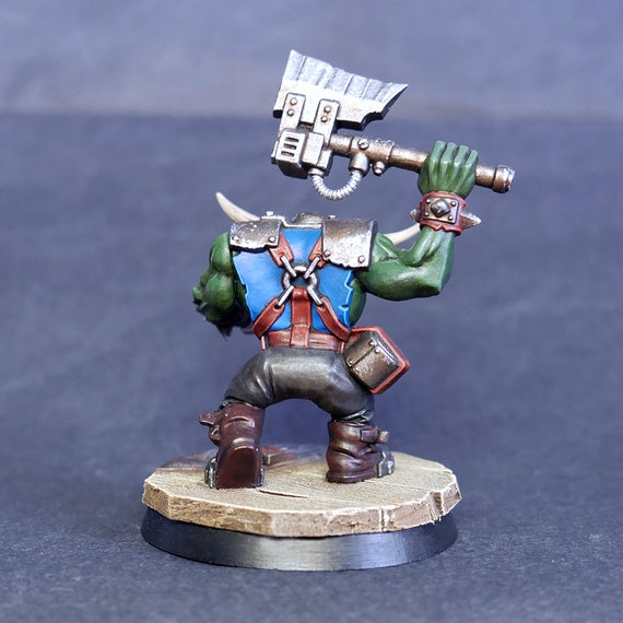 Toys & Games Warhammer 40K Painted Death Skulls Ork Nob Role Playing ...