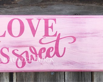 Sweets sign | Etsy