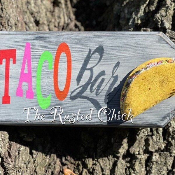 Taco Sign - Etsy