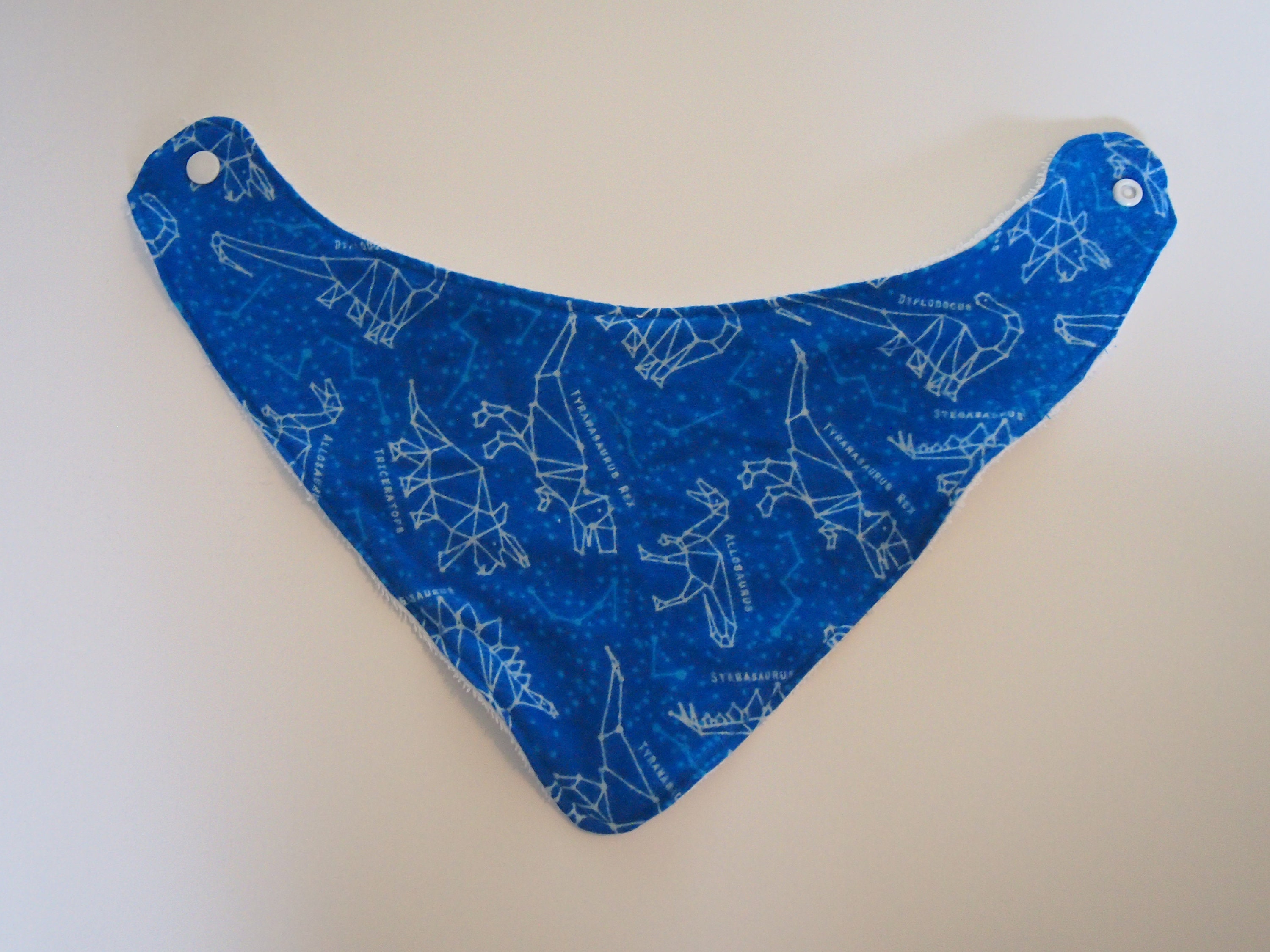 Dinosaur Drool Bib Constellations Stars Baby Bib Triangle Bib - Etsy