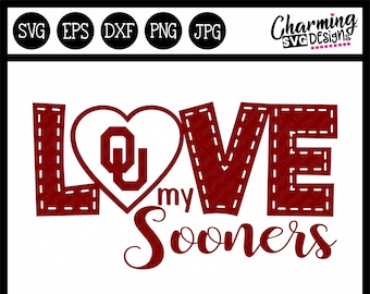 Oklahoma sooner svg | Etsy