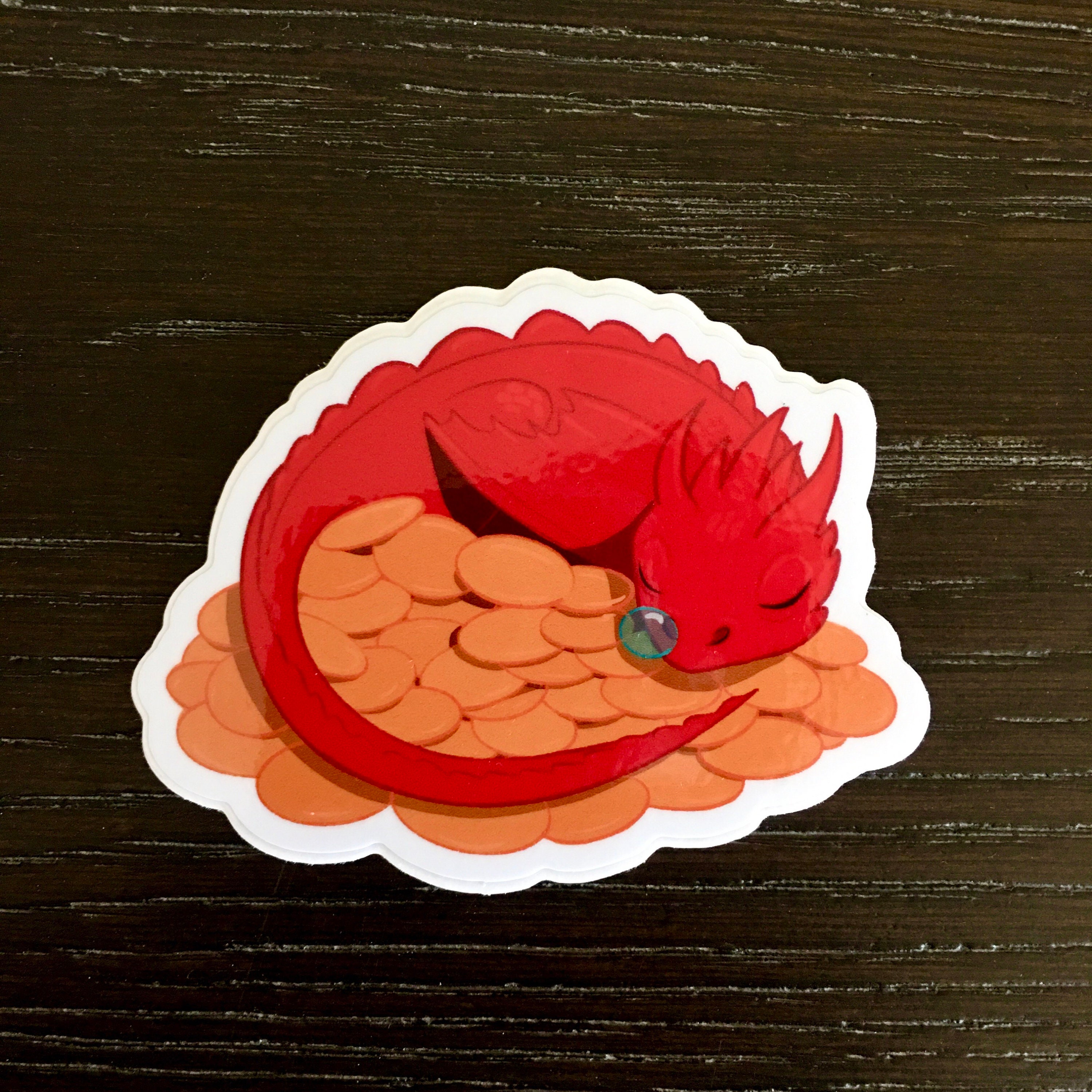 Smaug Stickers Hobbit Dragon Laptop Decal Smaug Sticker - Etsy