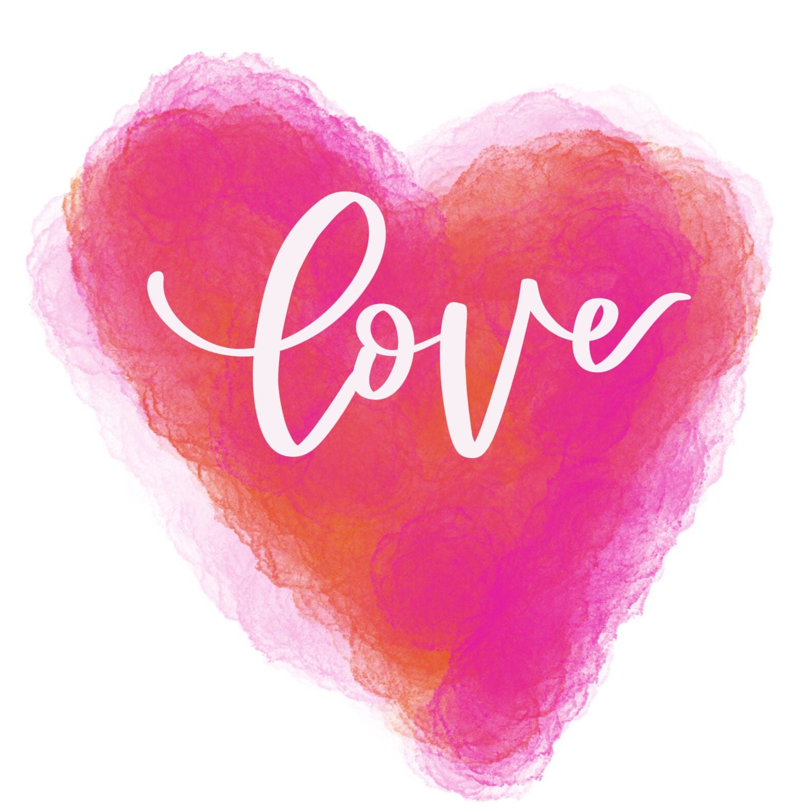 LOVE Printable - Etsy