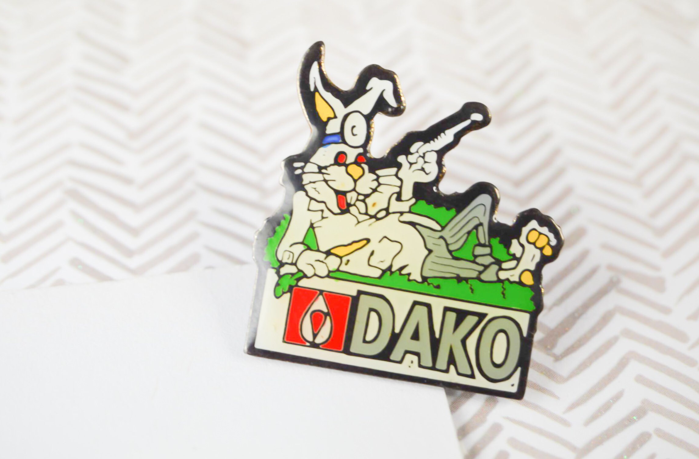 Crazy Doctor Rabbit pins funny brooch DAKO pathology | Etsy