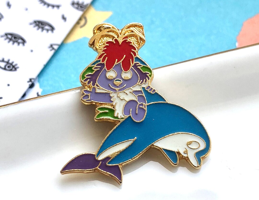 Pin's Vintage the Popples, Character Pretty Bit Cartoon 1980s, Comic ...