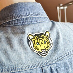 Tiger Iron on Patch - Patch Animal - Customization Patch - Patch Rock ...