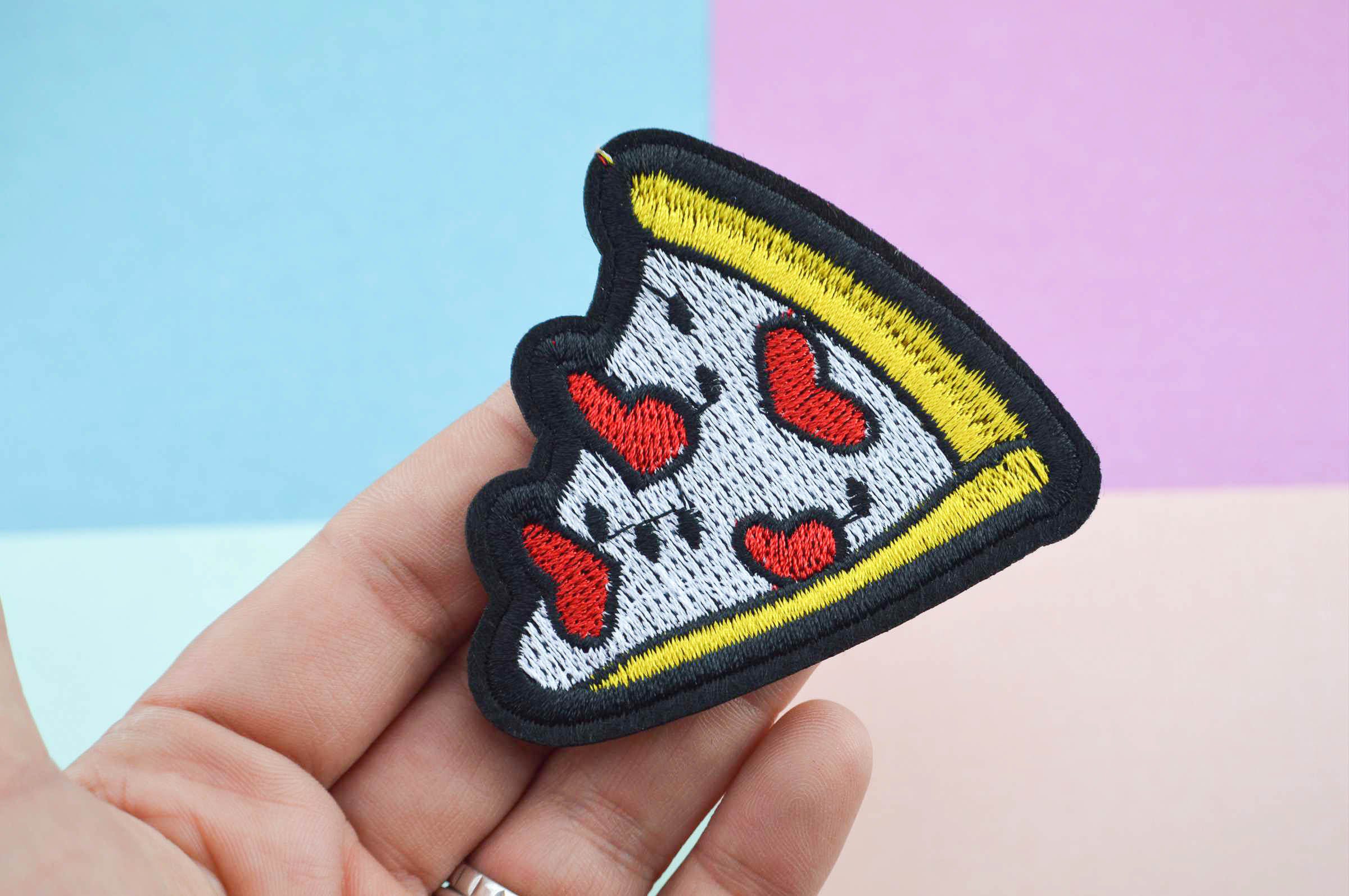 Piece of Pizza Iron on Patch Customization Patch Patch - Etsy