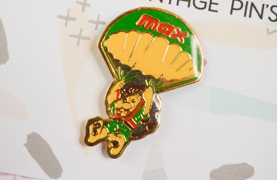 Max lion pins in parachute, drawing, animals, jungle … - Gem