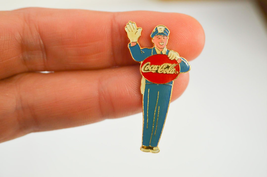 Man Major Pin Coca Cola Limousine Driver Rare Official - Etsy