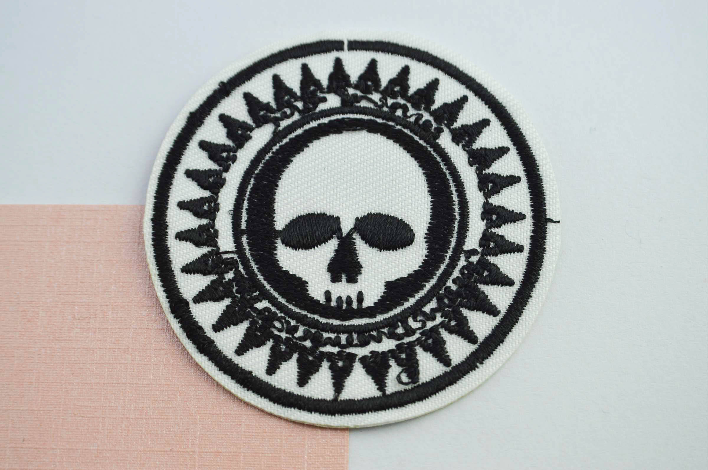 Skull Patch Military Skeleton Patch Customization Rock | Etsy