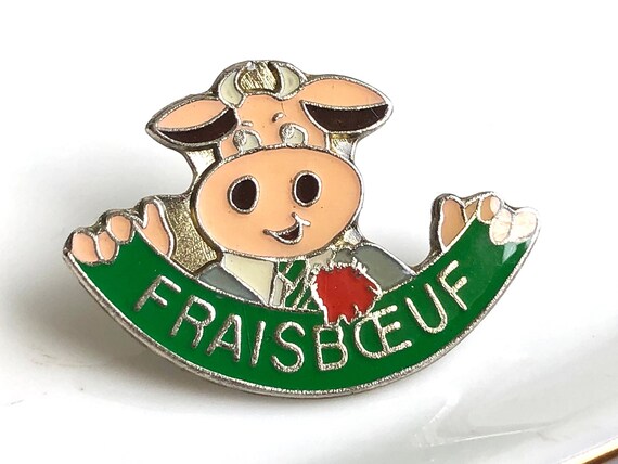Fun pin's beef / Cow “fraisboeuf” pins food French ch… - Gem