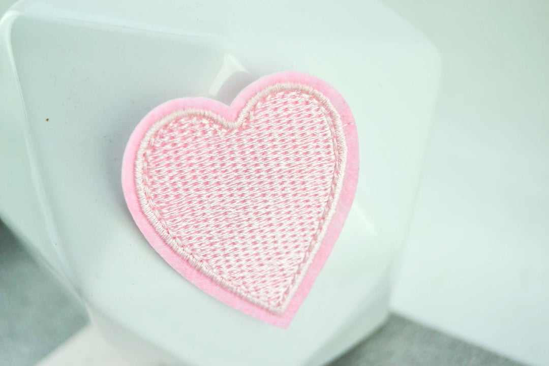 Heart Iron on Patch - Customization Patch - Patch Rock - Denim Jacket ...