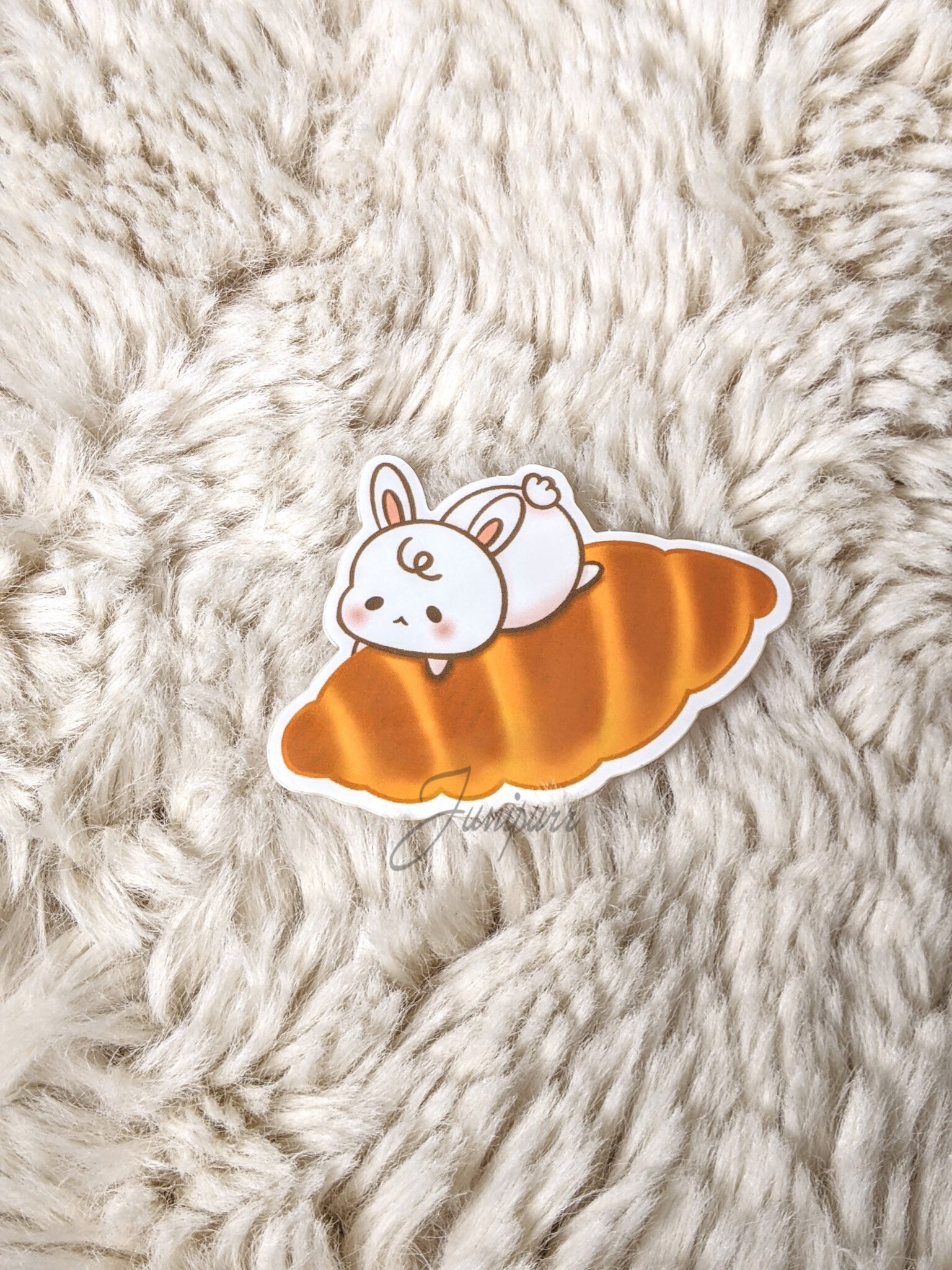 Cute Bakery Themed Ellie Stickers Pack Bunny Stickers | Etsy