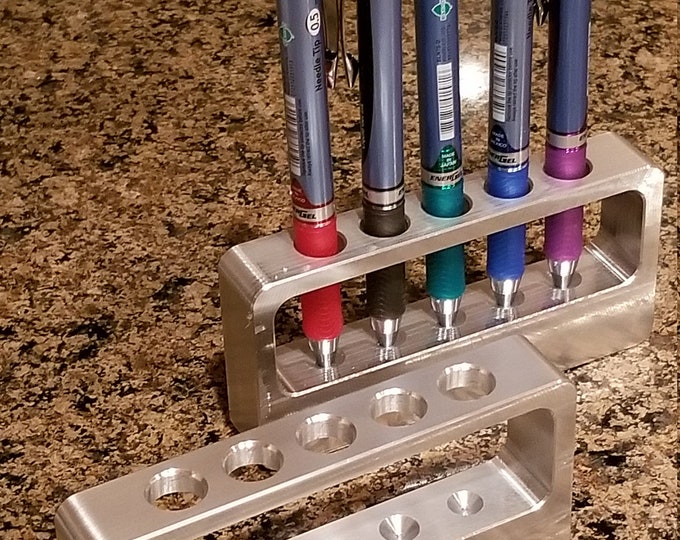 Billet Aluminum Pen Holder - Etsy
