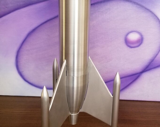 Aluminum CNC Vintage Style Rocket - Etsy