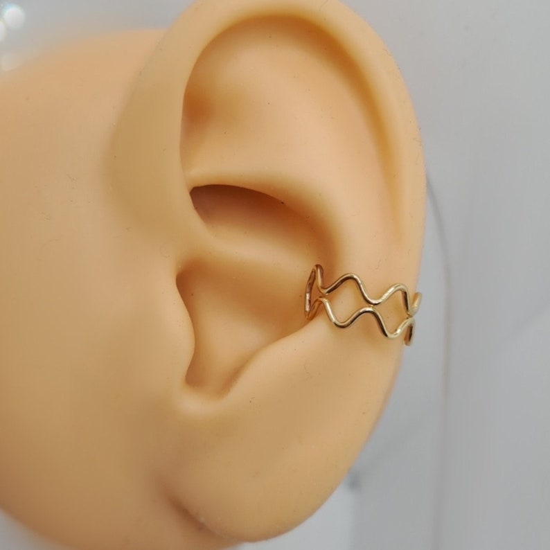Minimal Ear Clipa Single Ear Cuffsilver Ear Cuffclip on - Etsy