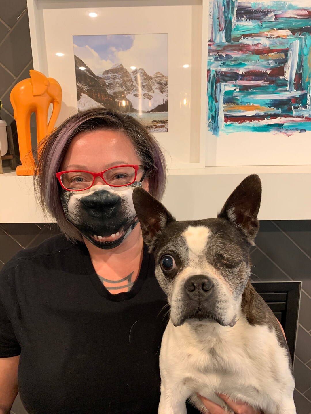 Personalized FACE Face Mask! Custom Masks With You to Your Pets Face ...