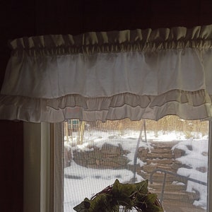 Ruffled Valance - Etsy