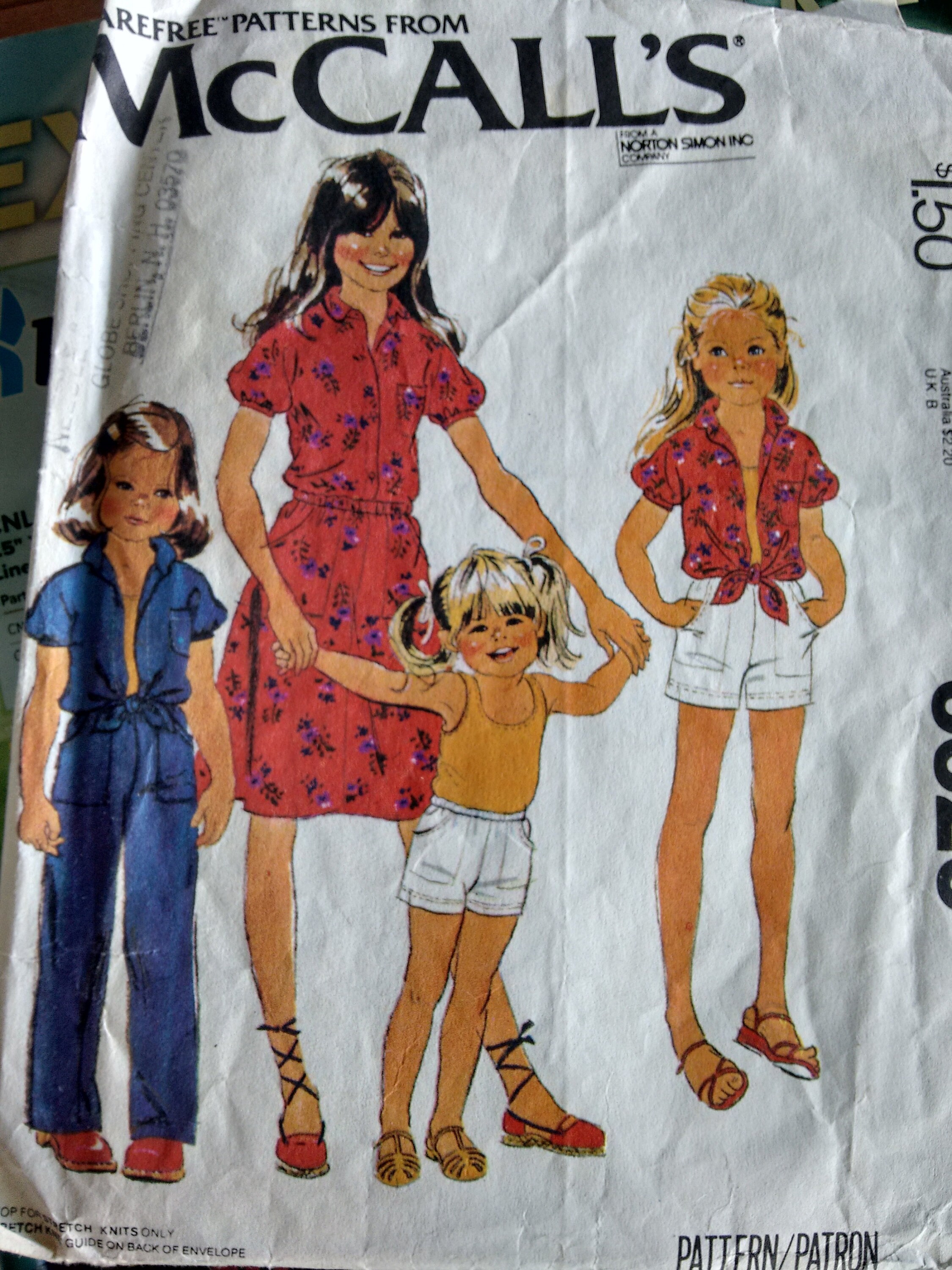 Kids patterns children's clothes pattern girls summer | Etsy