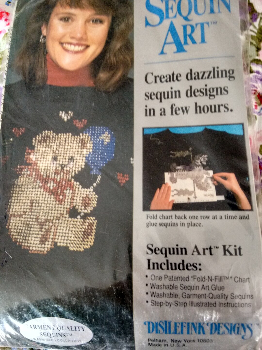 DIY Kits Sequin Art Kit Valentine Gifts Kids Crafts Gifts for Mom Fiber ...