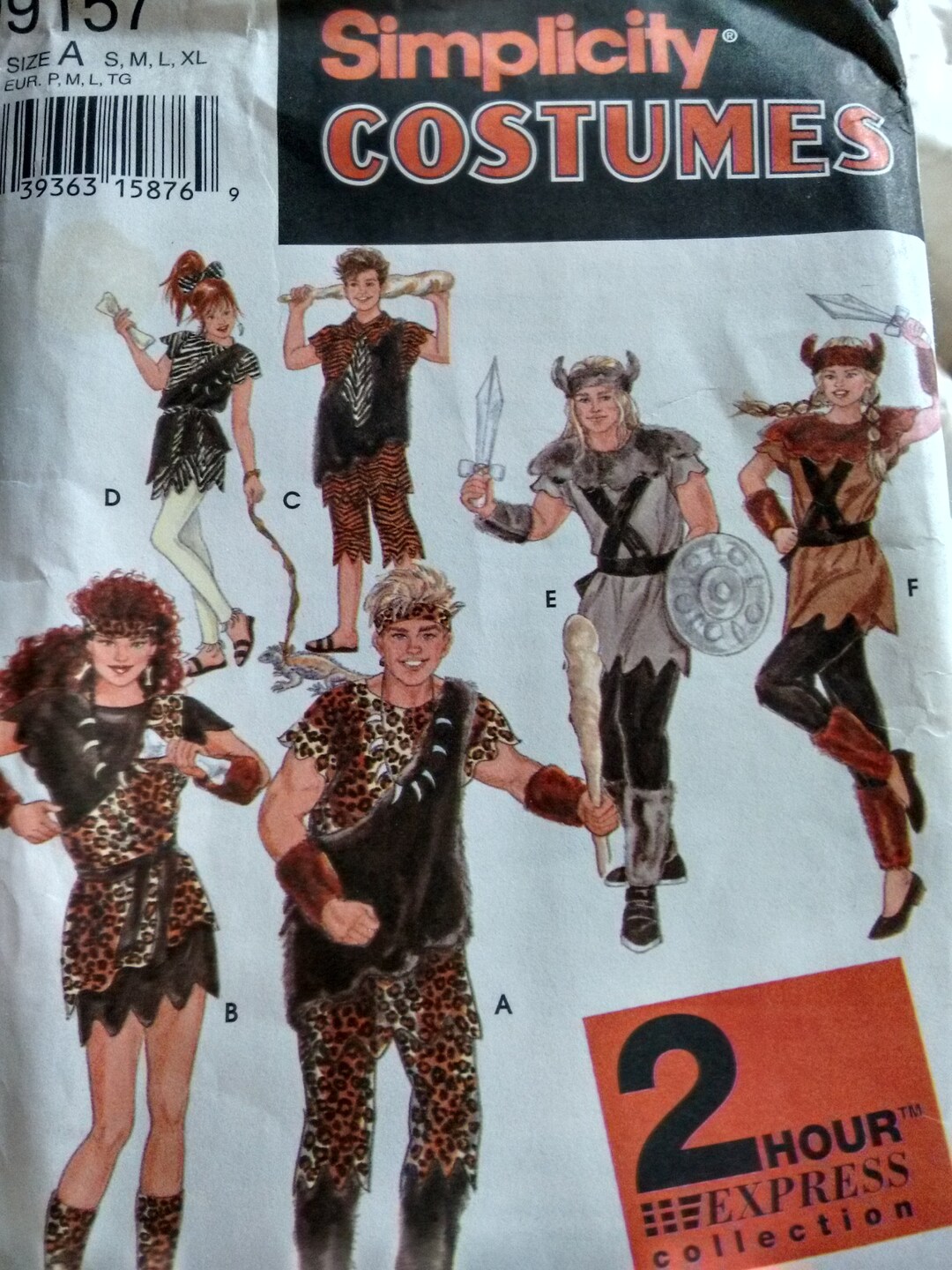 Kids Costumes Adult Costume Pattern Easy Sew Patterns Two Hour Patterns ...