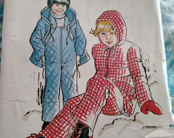 Children's Ski Suit Pattern Kwik Sew Patterns Kids Snow Suit Patterns ...