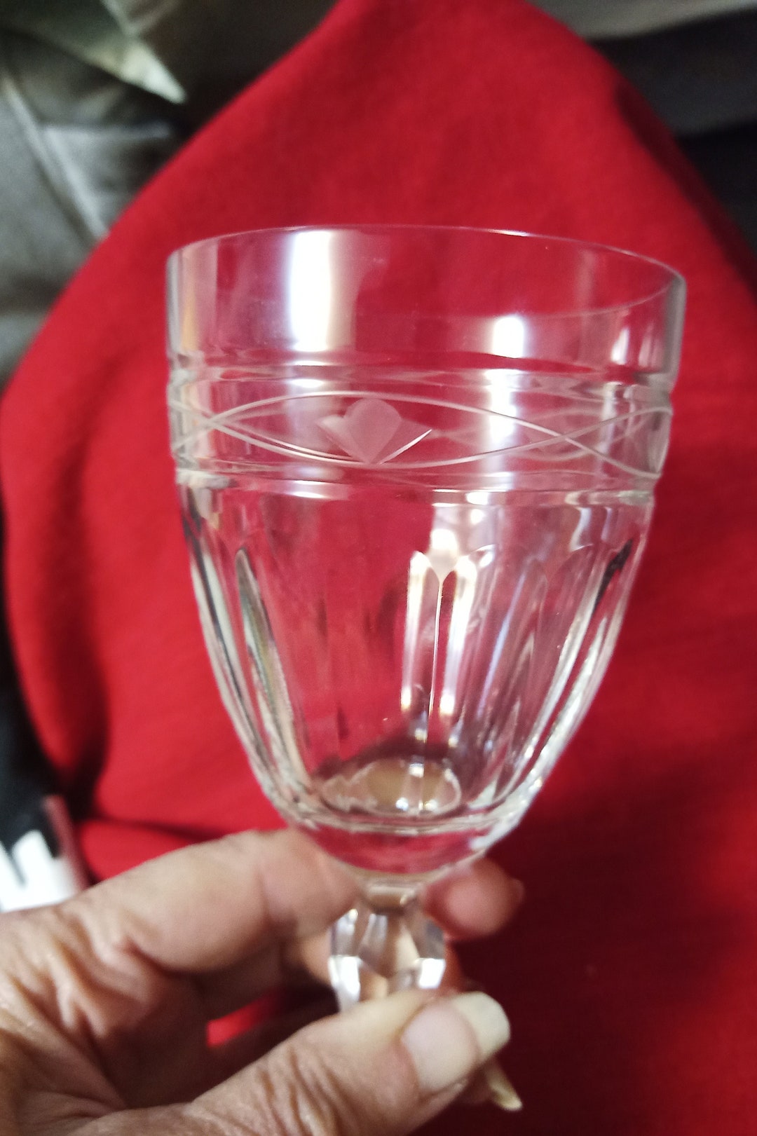 Vintage Gorham Crystal Wine Glasses Gorham Accolade Crystal Wine Glass ...