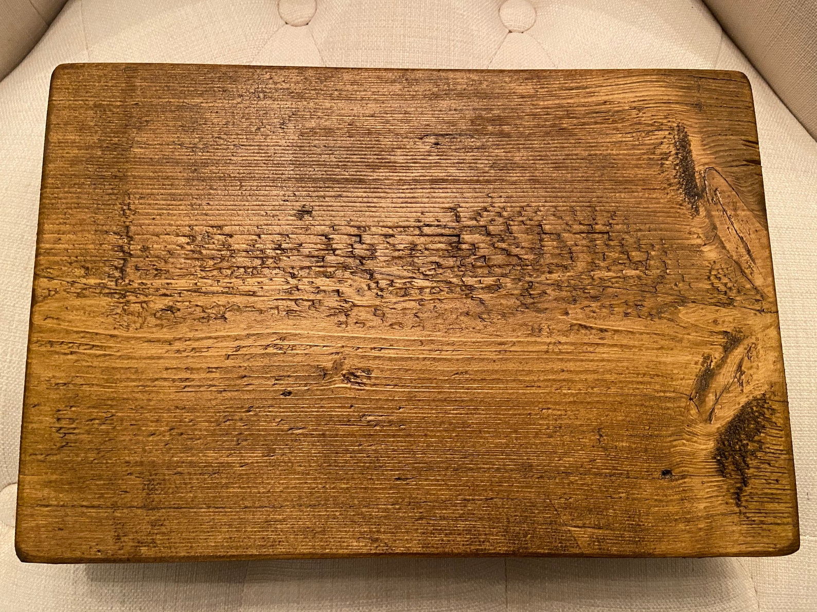 Rustic Wooden Serving Tray. - Etsy UK
