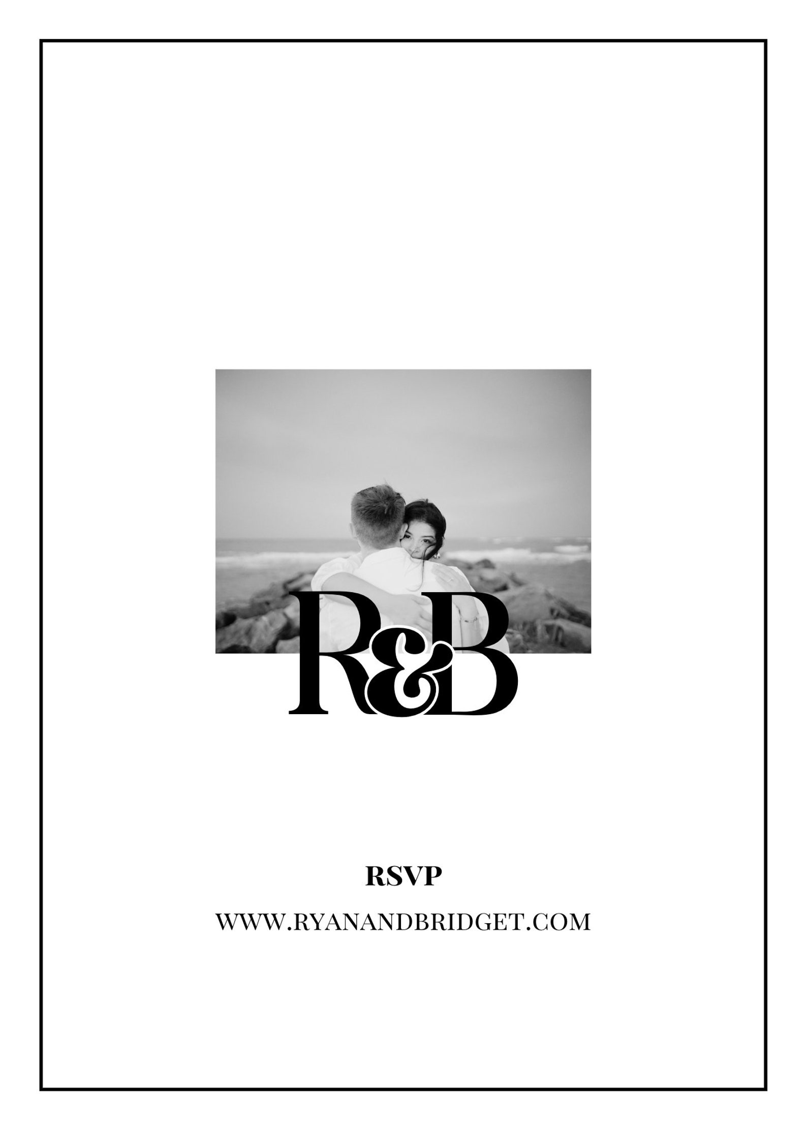 Bridget Wedding Invitation - Digital Template | Wedding Invite Design ...