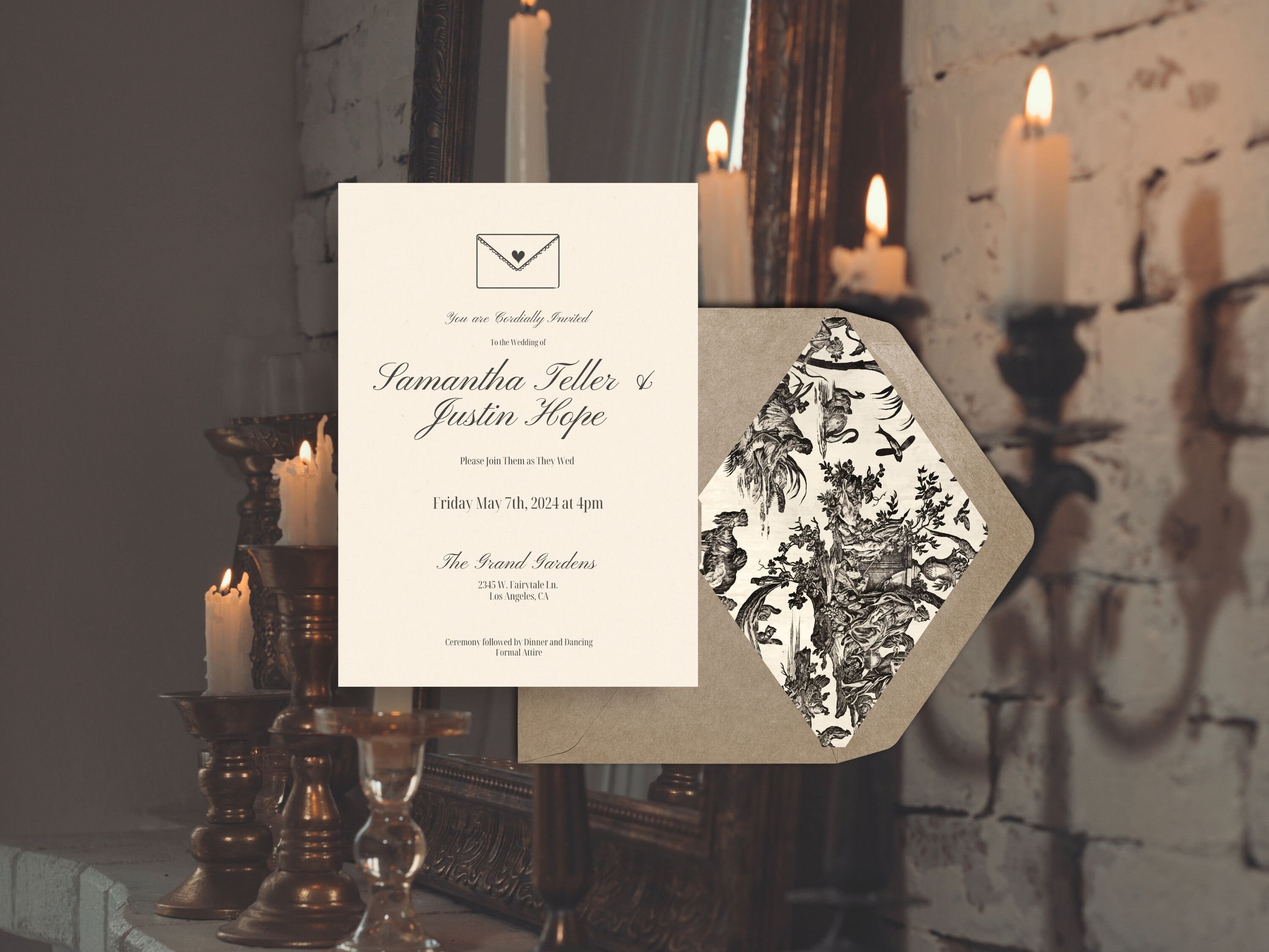 Cupid Invite Package - Digital Templates | Invitation Designs ...