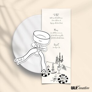 Dinner Table Dinner Menu - Digital Template | Menu Design | Printable ...