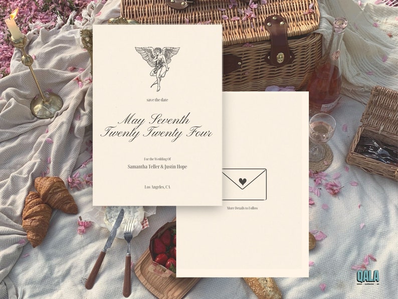 Cupid Invite Package - Digital Templates | Invitation Designs ...