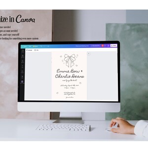 Emma Bow FULL WEDDING Package - Digital Templates | Invitation Designs ...