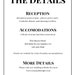 Bridget Details Card - Digital Template | Invite Design | Printable ...
