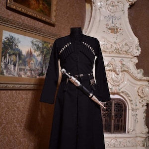 National Costume Georgian Chokha, Cherkeska, Dance Ethnic Clothing 026 ...