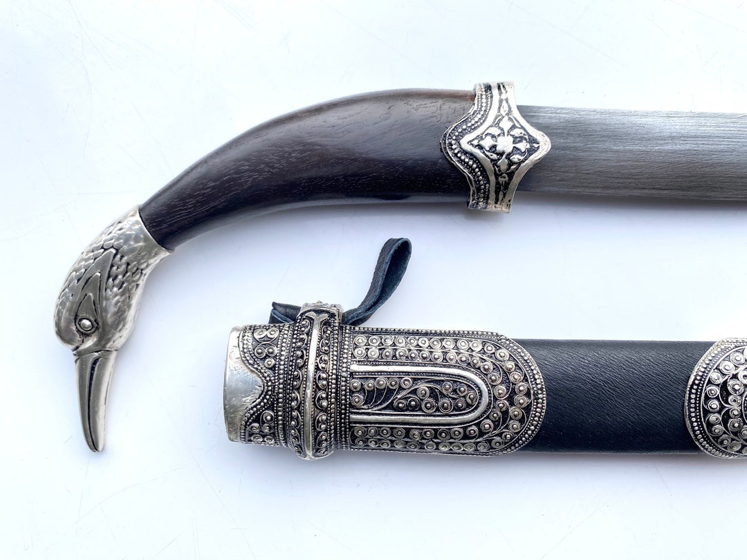 Handmade Dagger Caucasian Kindjal Sword Scimitar Hunter Knife Forged ...
