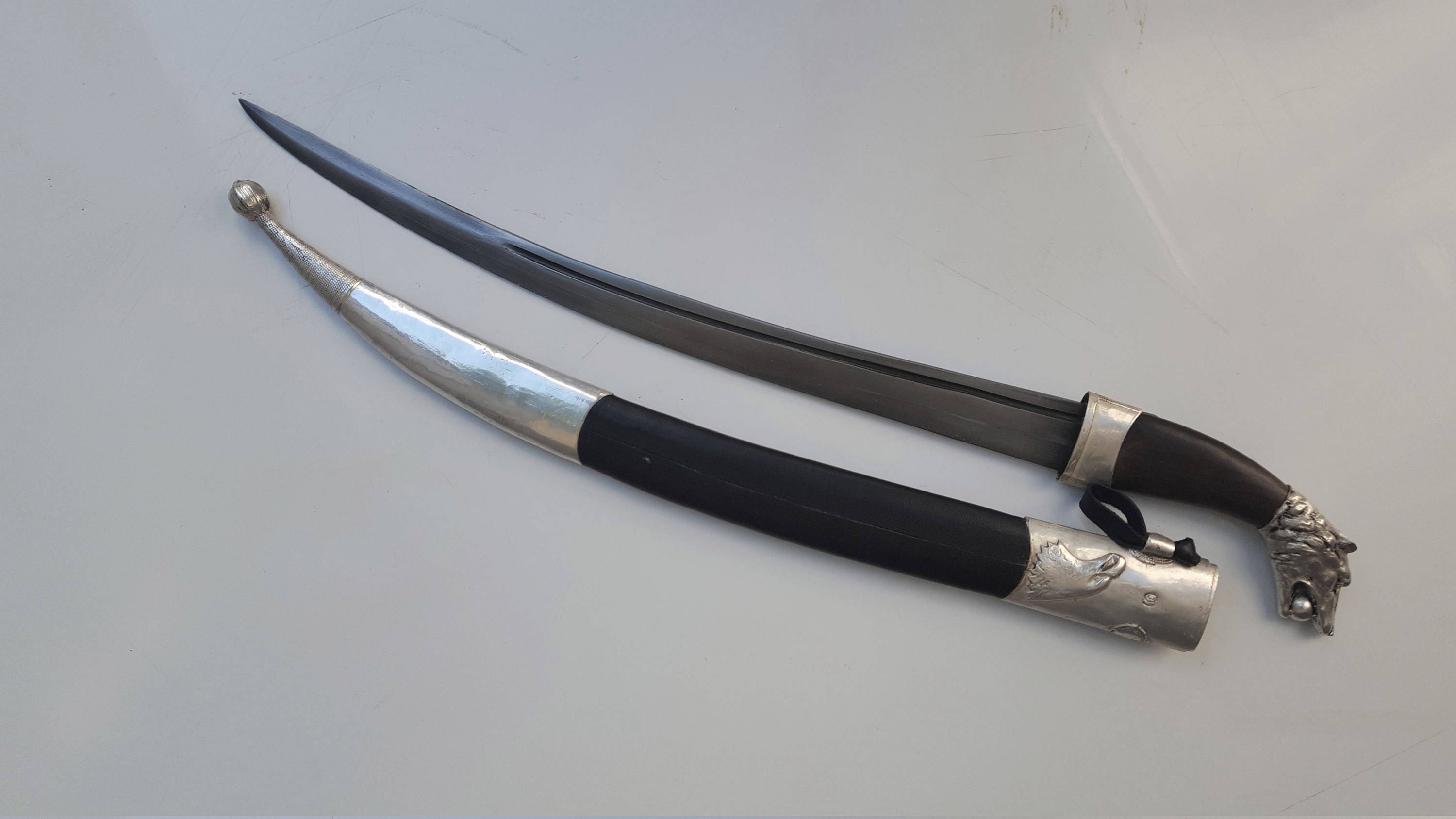 Handmade Dagger, Russian Caucasian Kindjal, Sword, Scimitar, Kinjal ...