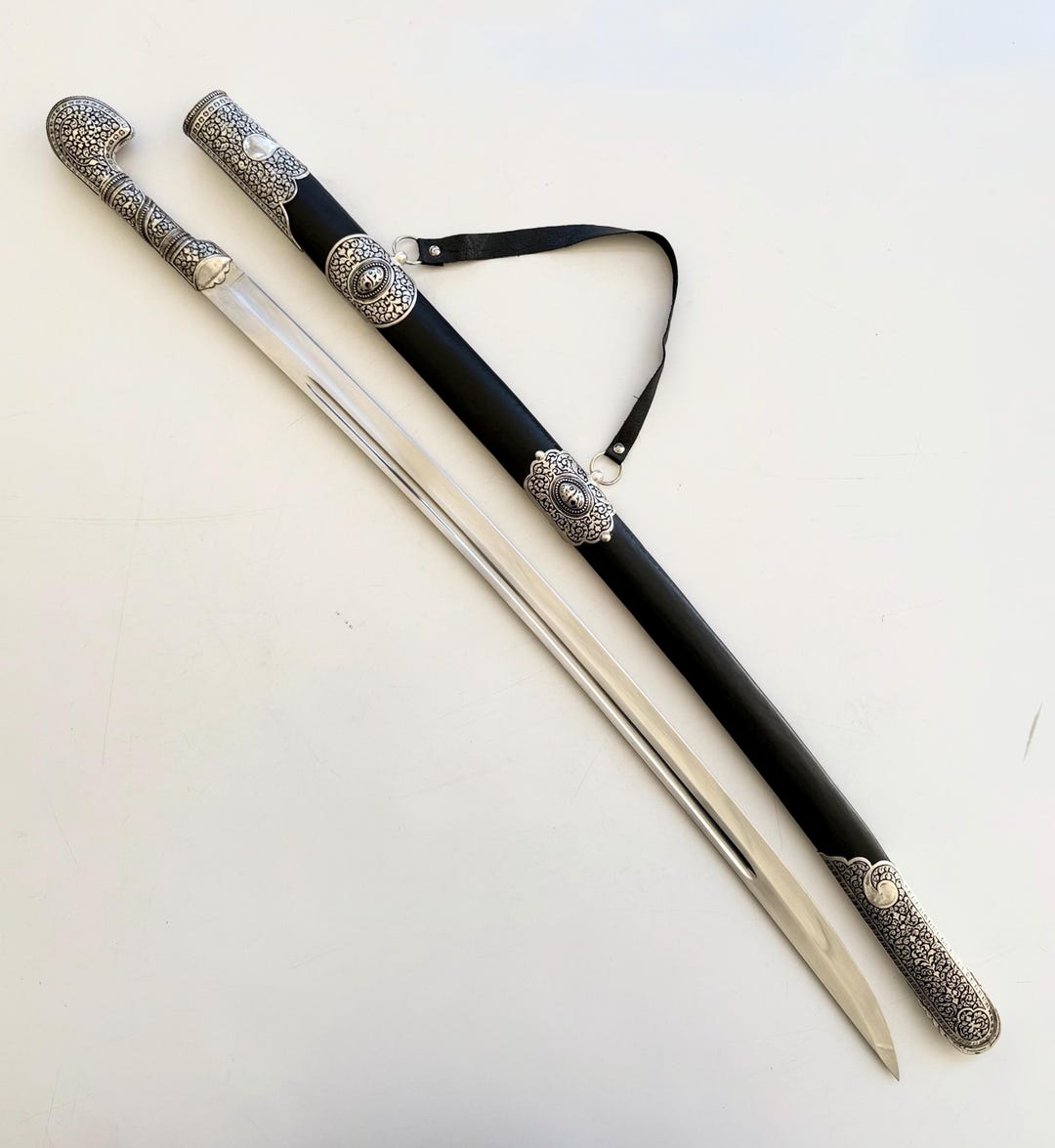 Legendary Caucasian Shashka, Hand-forged Sword, Caucasian Shashka ...